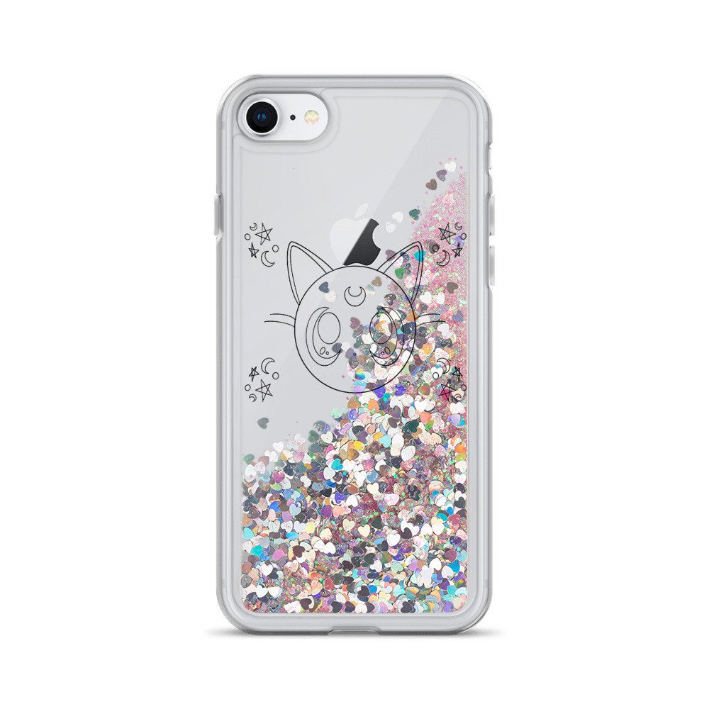 Luna Sailor Moon Liquid Glitter Phone Case on Luulla
